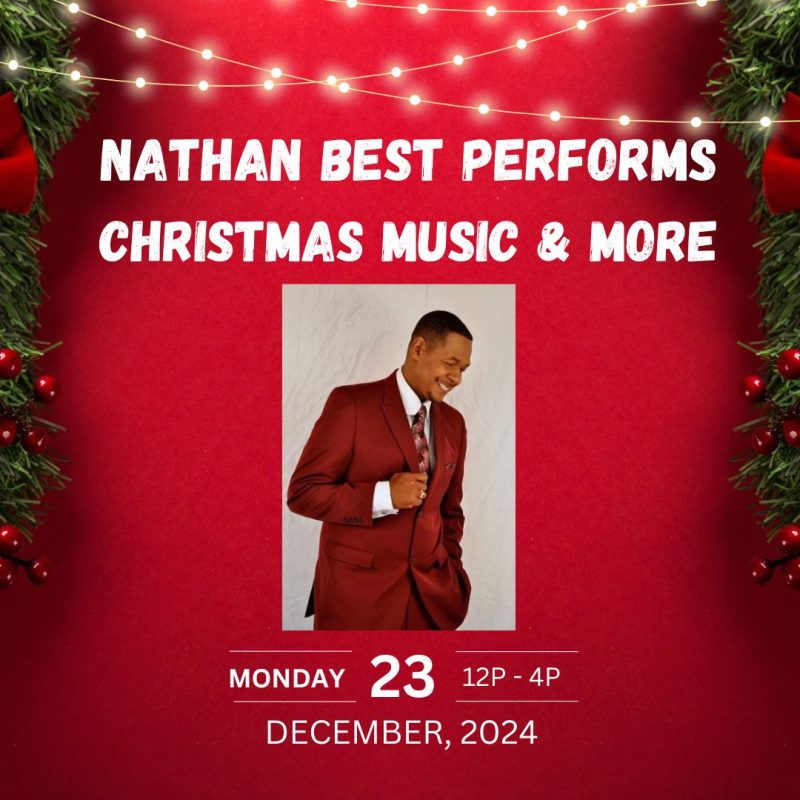 Live Christmas Music & More with Nathan Best - Edgewater Mall